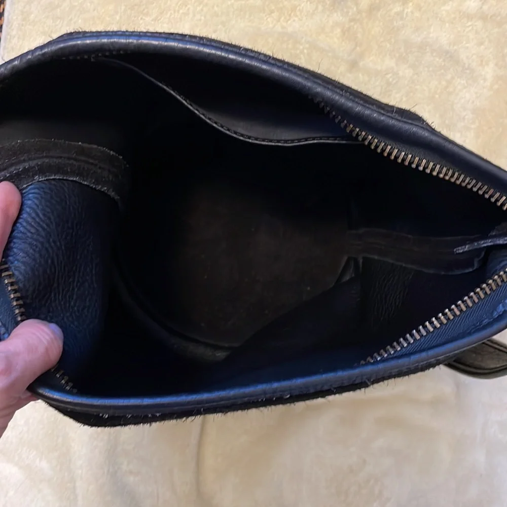 Coach | Bags | Vintage Coach Suede Berkeley Duffle Sac 90 Black With ...